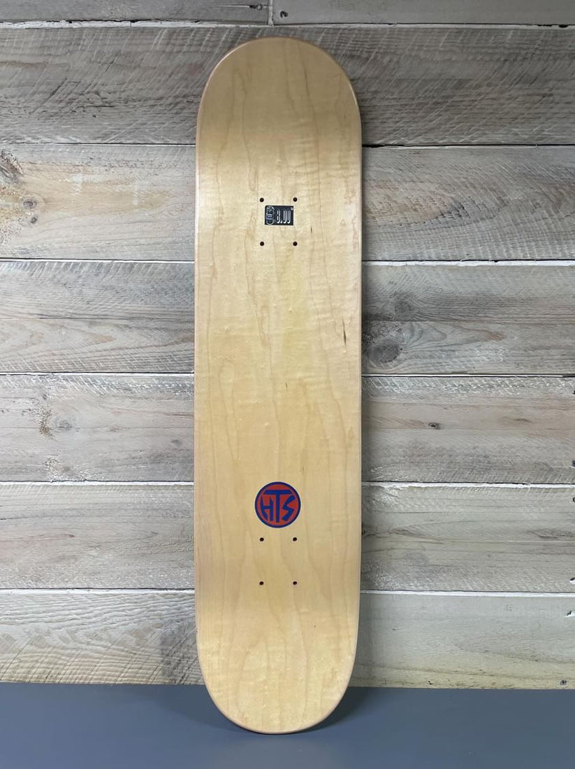 HTS Sticker Deck – How To Skateboards